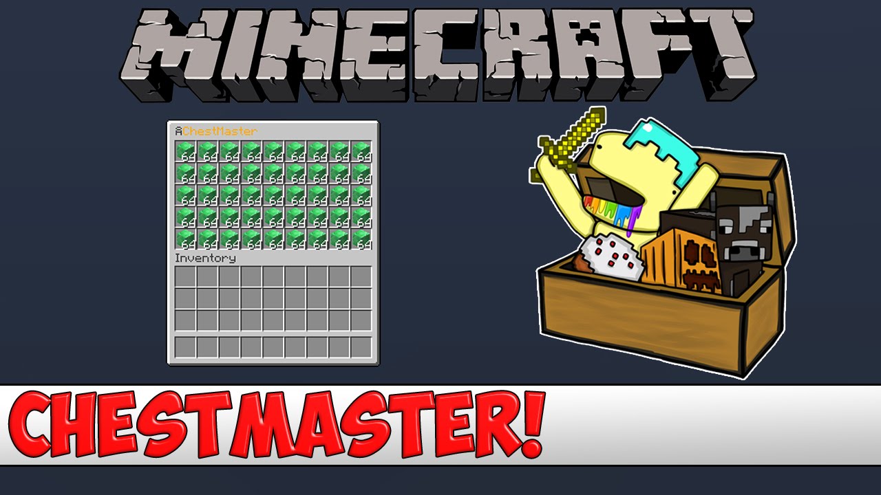 Minecraft Plugin Tutorial Chestmaster Youtube