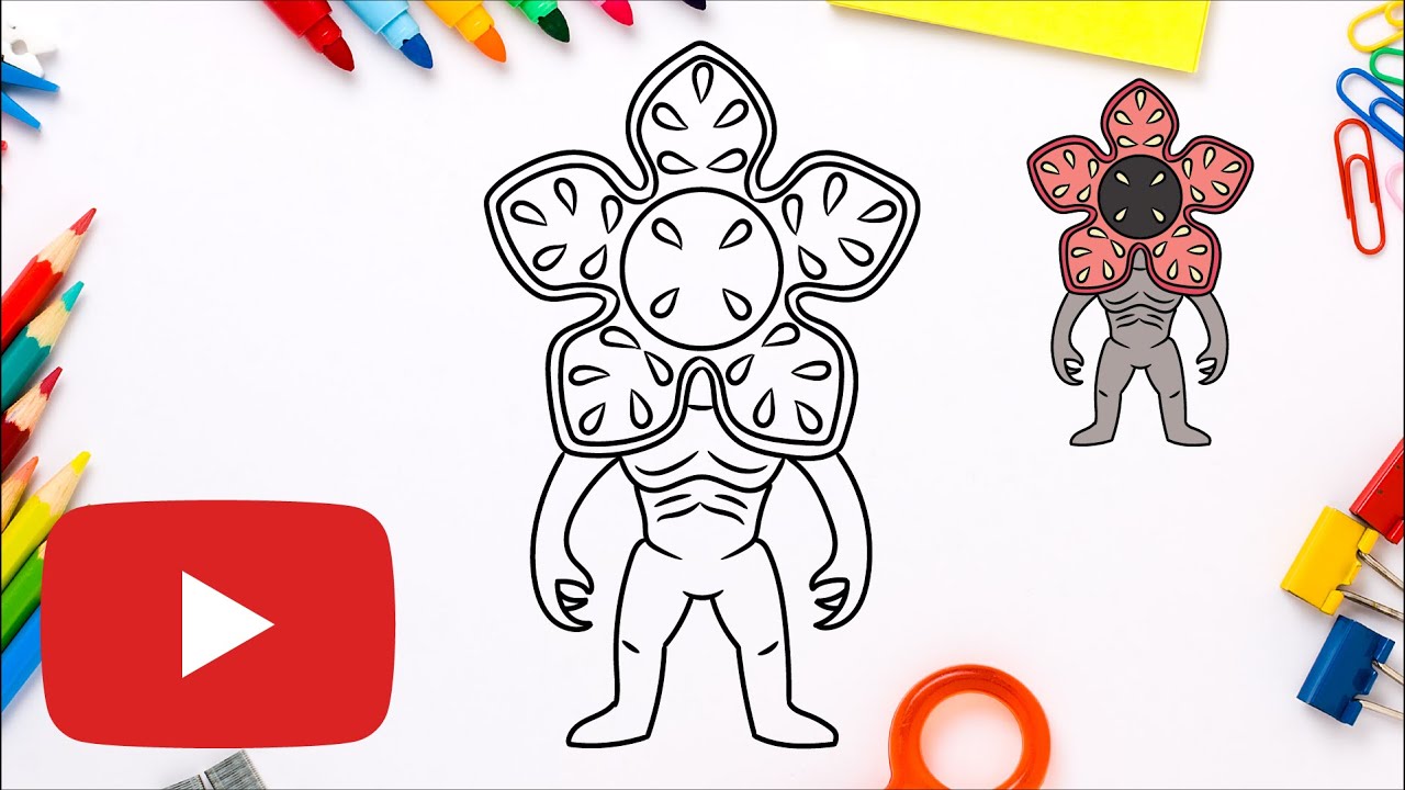 рџљђ Como Dibujar A Demogorgon Chibi How To Draw Demogorgon Step By Step