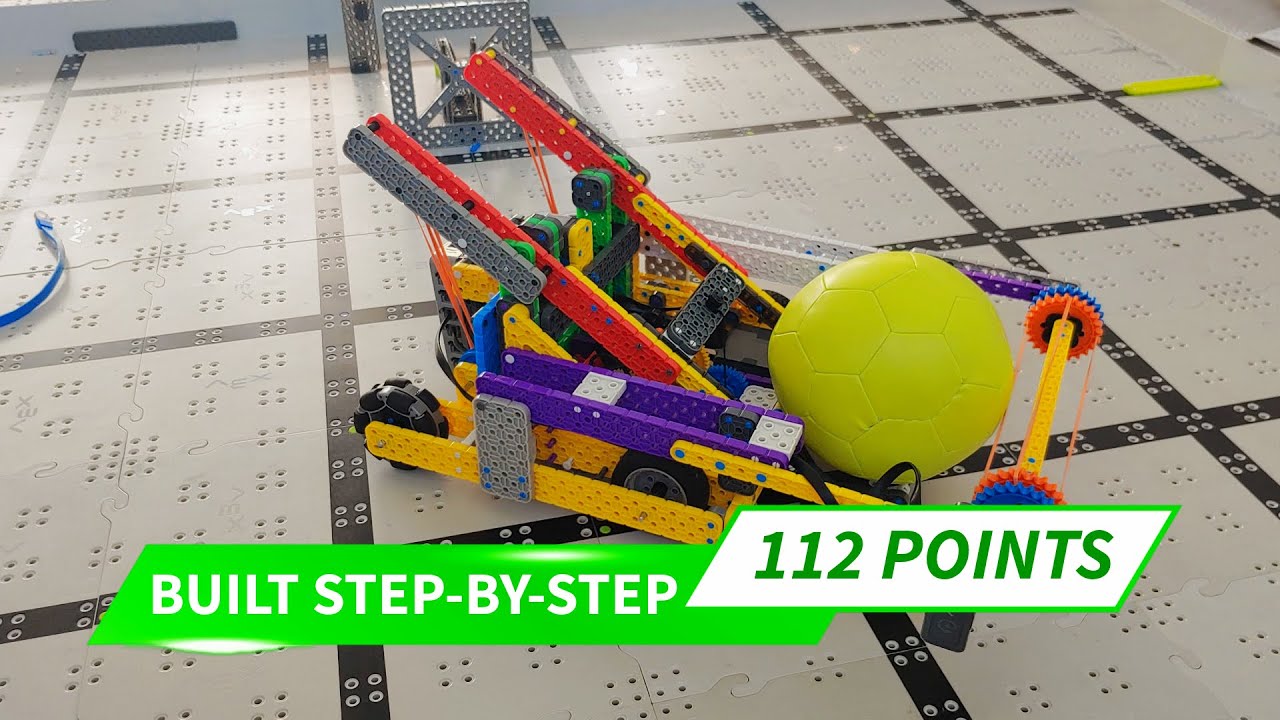 112 Points Step By Step Instructions Vex Iq Rapid Relay Super Swish