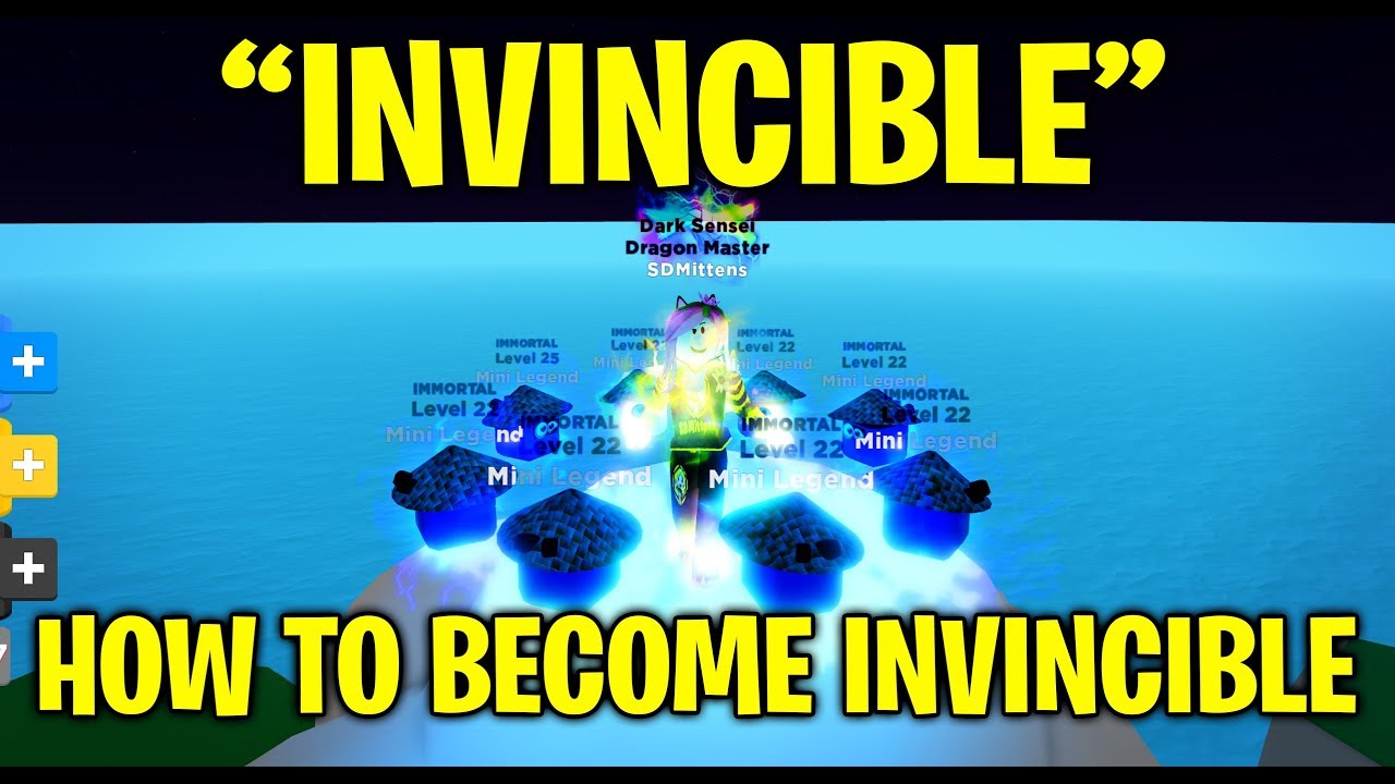 How To Become Invincible Ninja Legends Youtube
