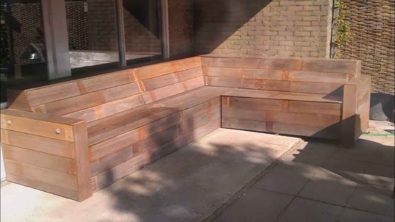 Diy Wooden Garden Lounge Sofa