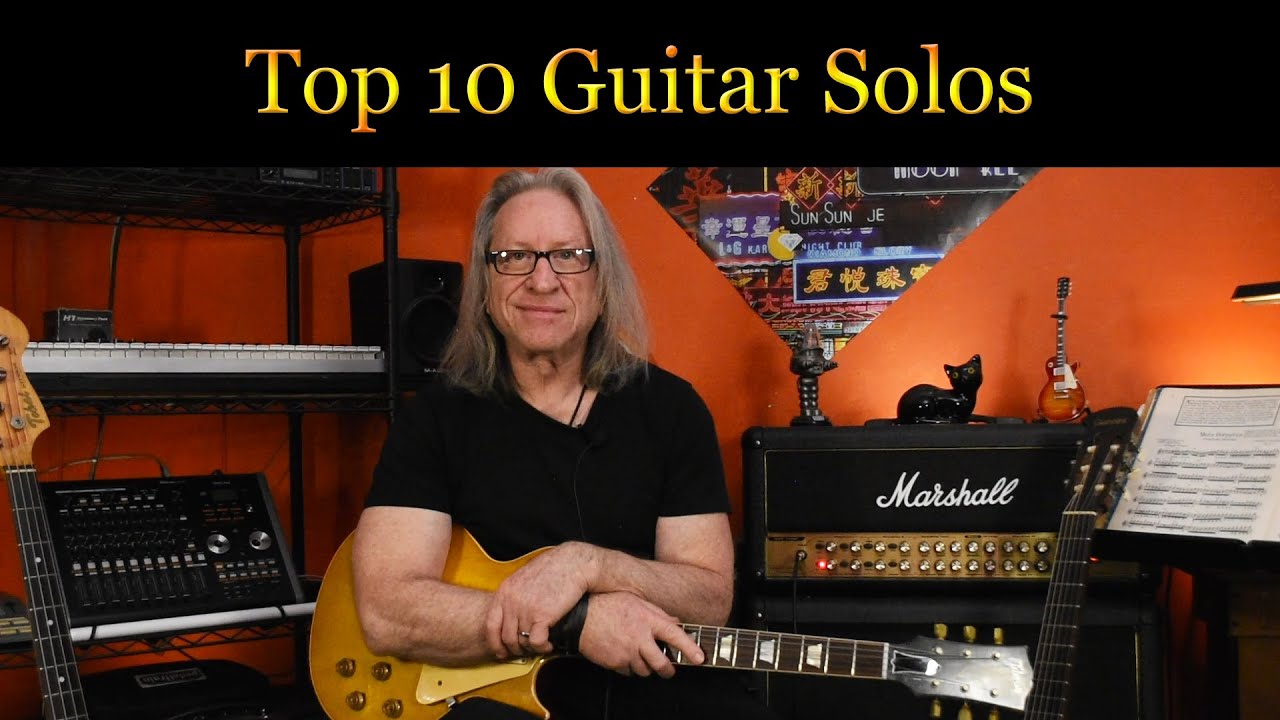 My Top 10 Favorite Guitar Solos Youtube