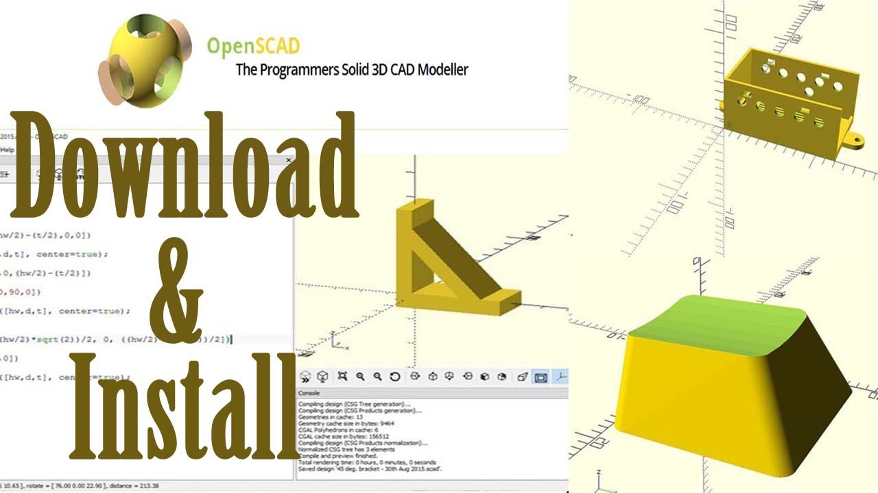 How To Download And Install Openscad Youtube