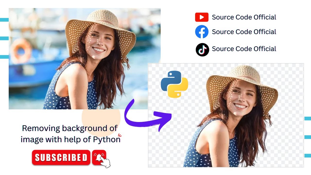 Easy Background Removal With Python Tutorial And Demo Using Rembg And