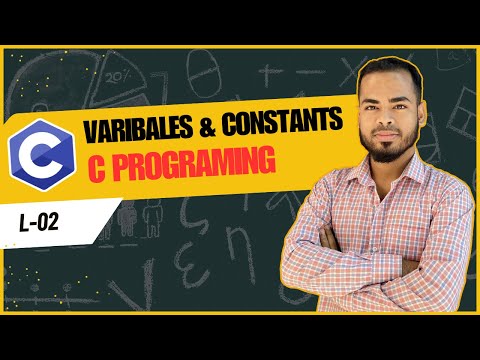 Variables And Constants In C Programming Explained C Programming