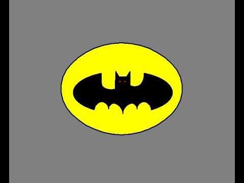 Draw A Batman Logo In Python Turtle In Under 2 Minutes Python