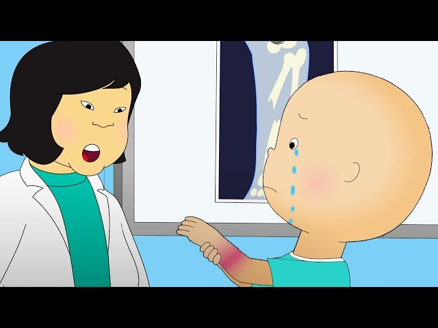 Broken Bone Caillou Wildbrain Kids Videos For Kids