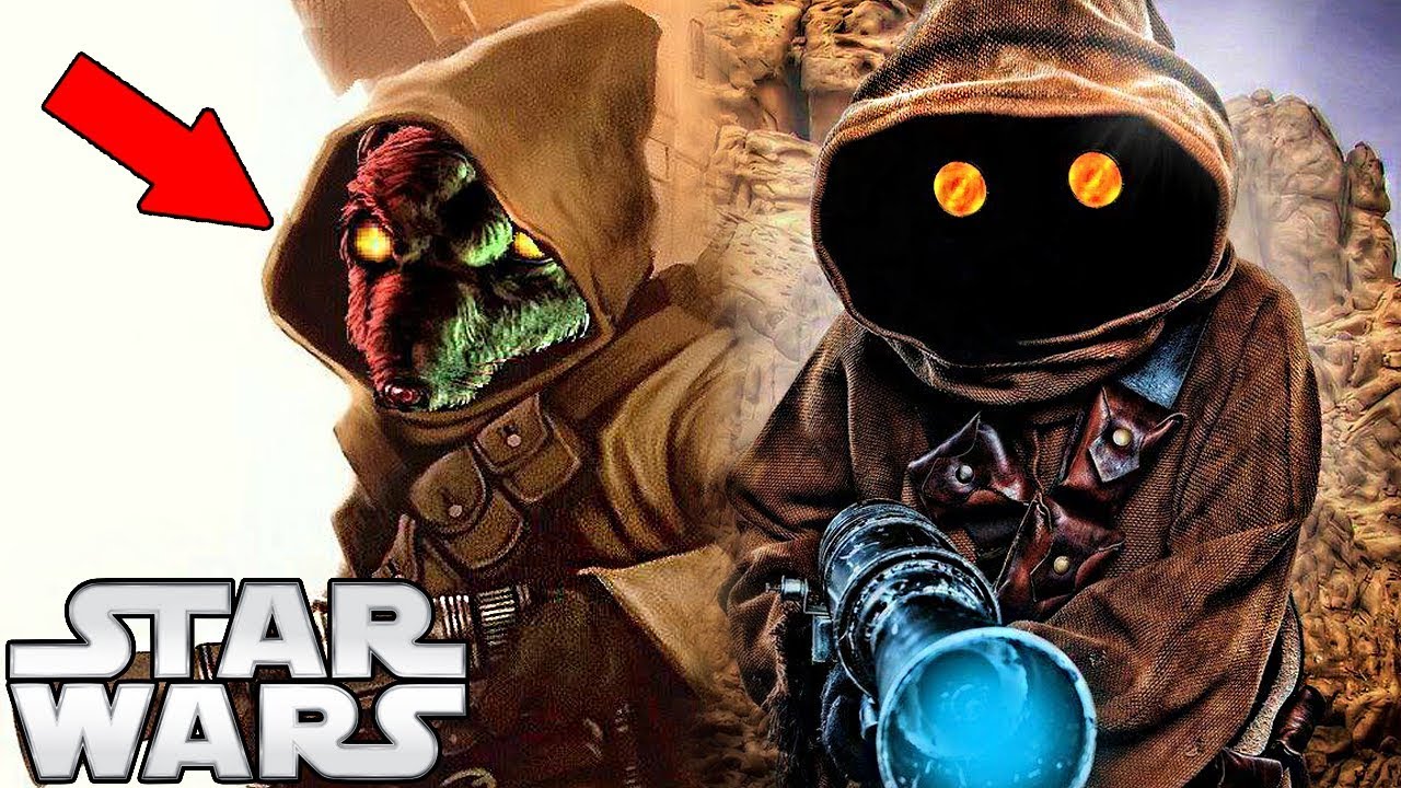 Jawa Faces Revealed Star Wars Explained Youtube