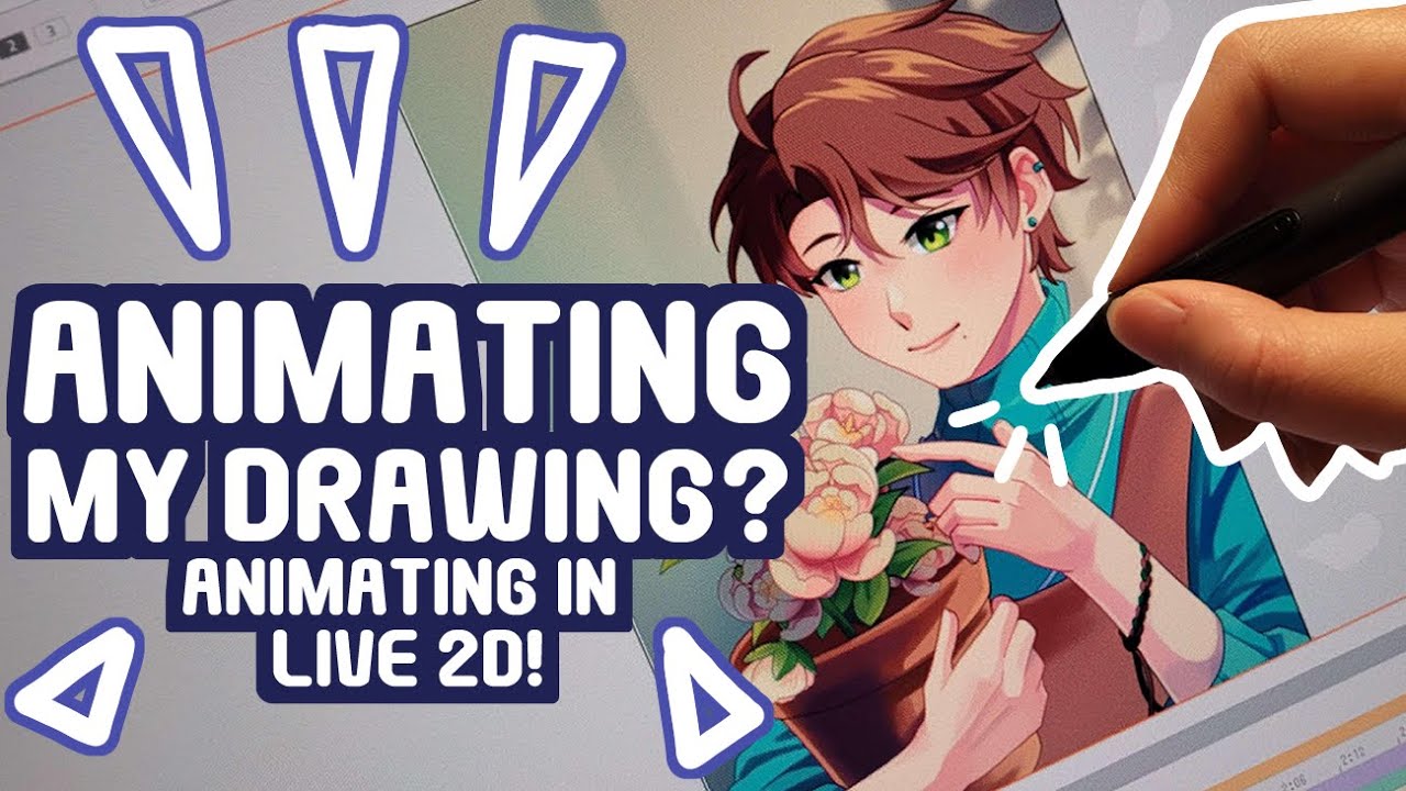 Animating My Drawing Animating In Live2d Youtube