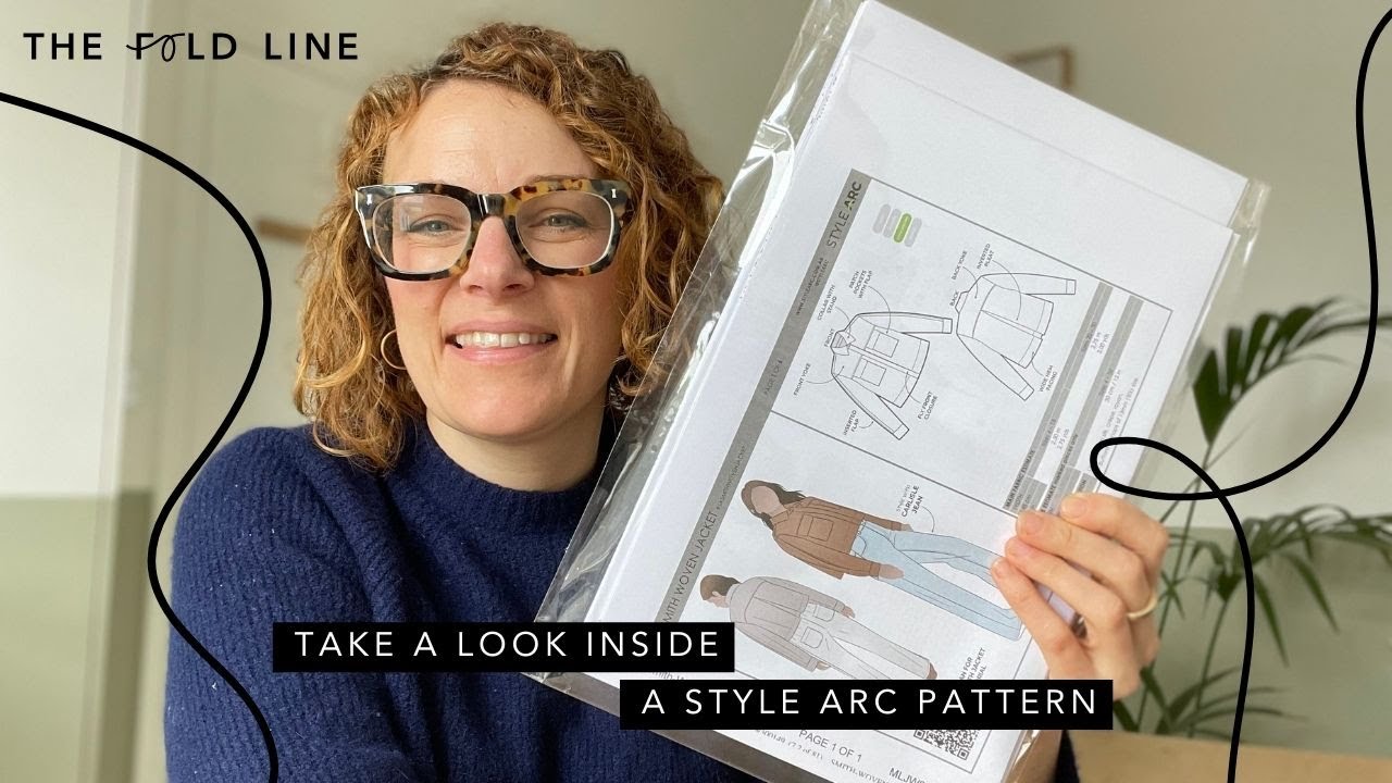 Take A Look Inside A Style Arc Sewing Pattern Youtube