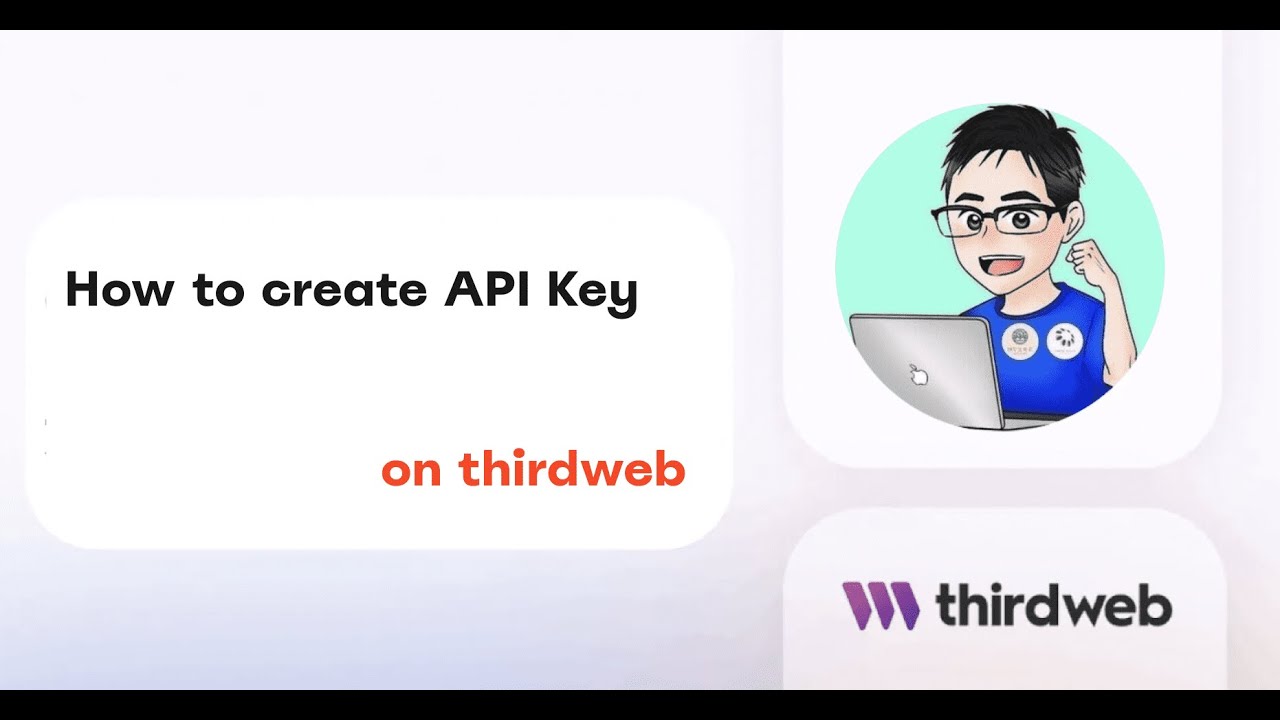 How To Create Api Key On Thirdweb Youtube
