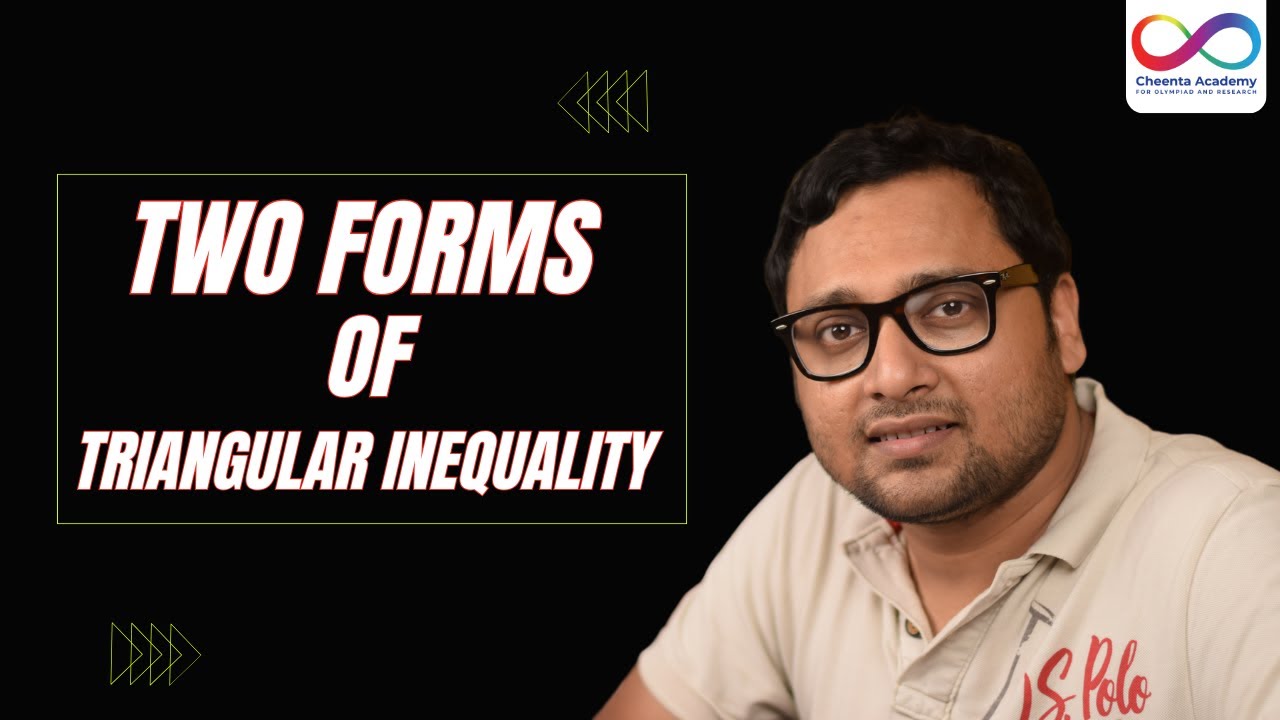 Two Forms Of Triangular Inequality Isi Bstat Entrance 2008 Problem 20