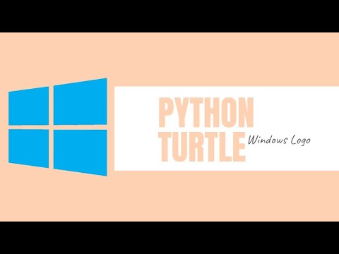 Python Turtle Windows Logo Youtube