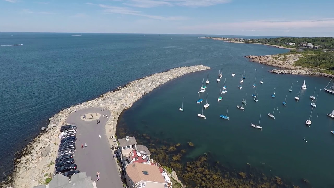 Rockport Massachusetts Old Harbor Bear Skin Neck And Town Center In