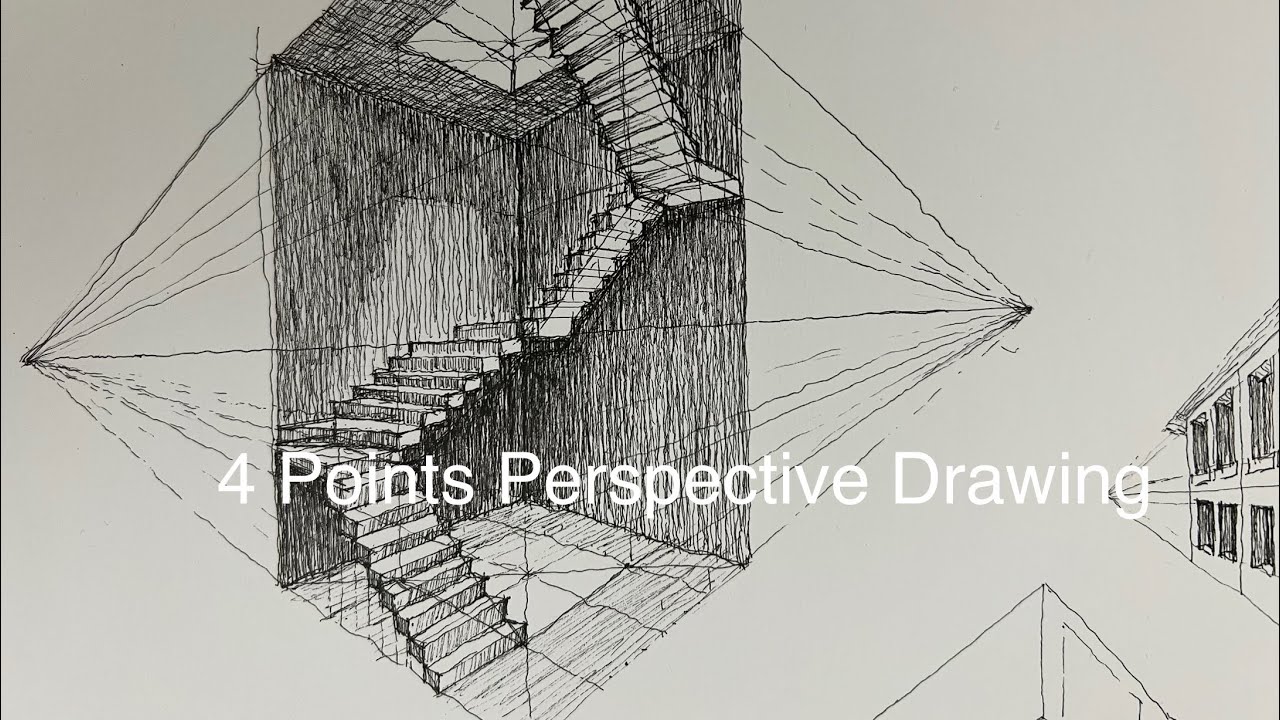 4 Point Perspective Drawing Tutorial Vincent Fink Getting Back