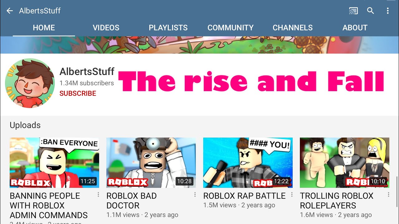 The Rise And Fall Of Albertstuff Youtube