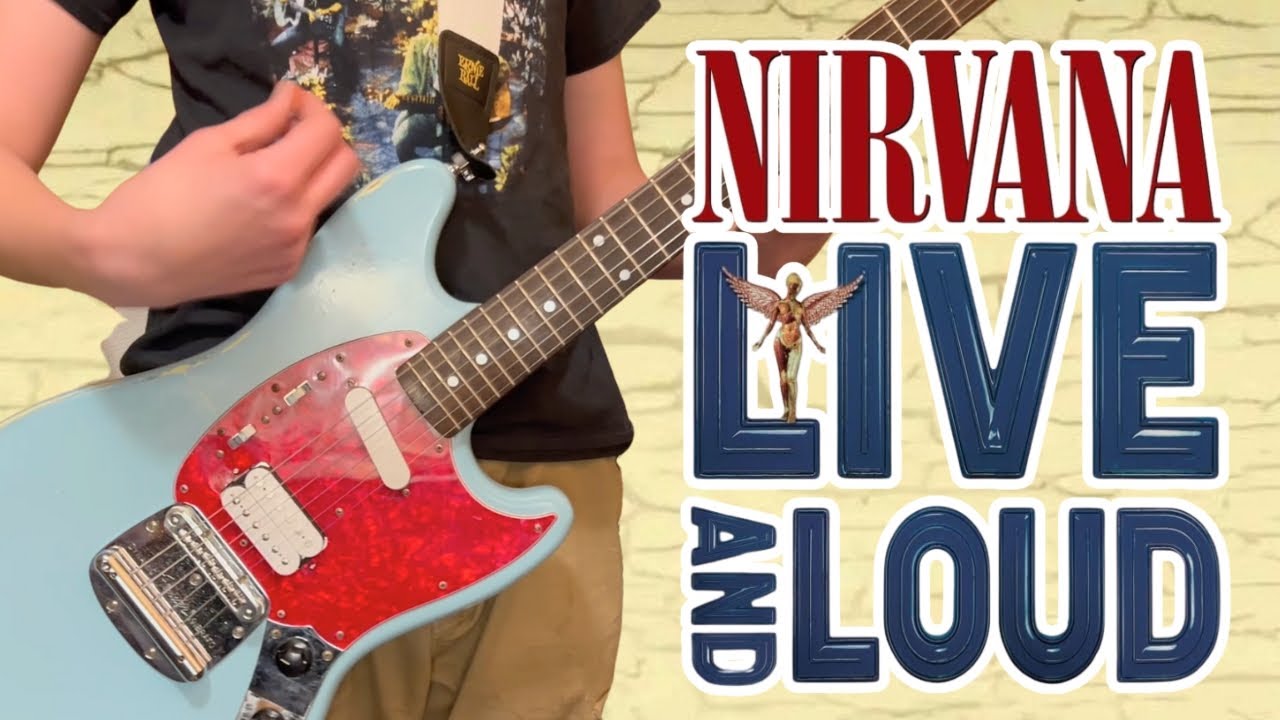 Nirvana Drain You Live And Loud Guitar Cover Youtube