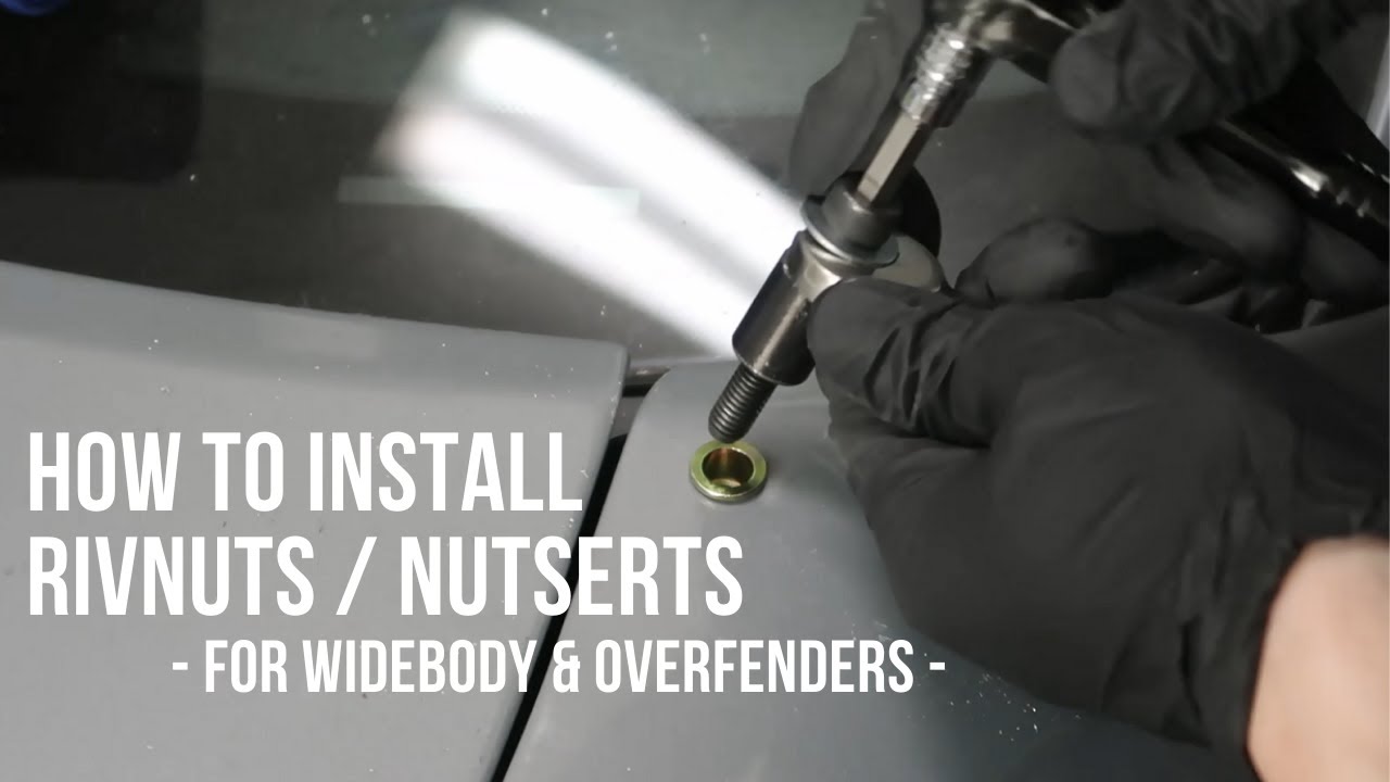 How To Install A Nutsert Without The Tool At Grady Naylor Blog