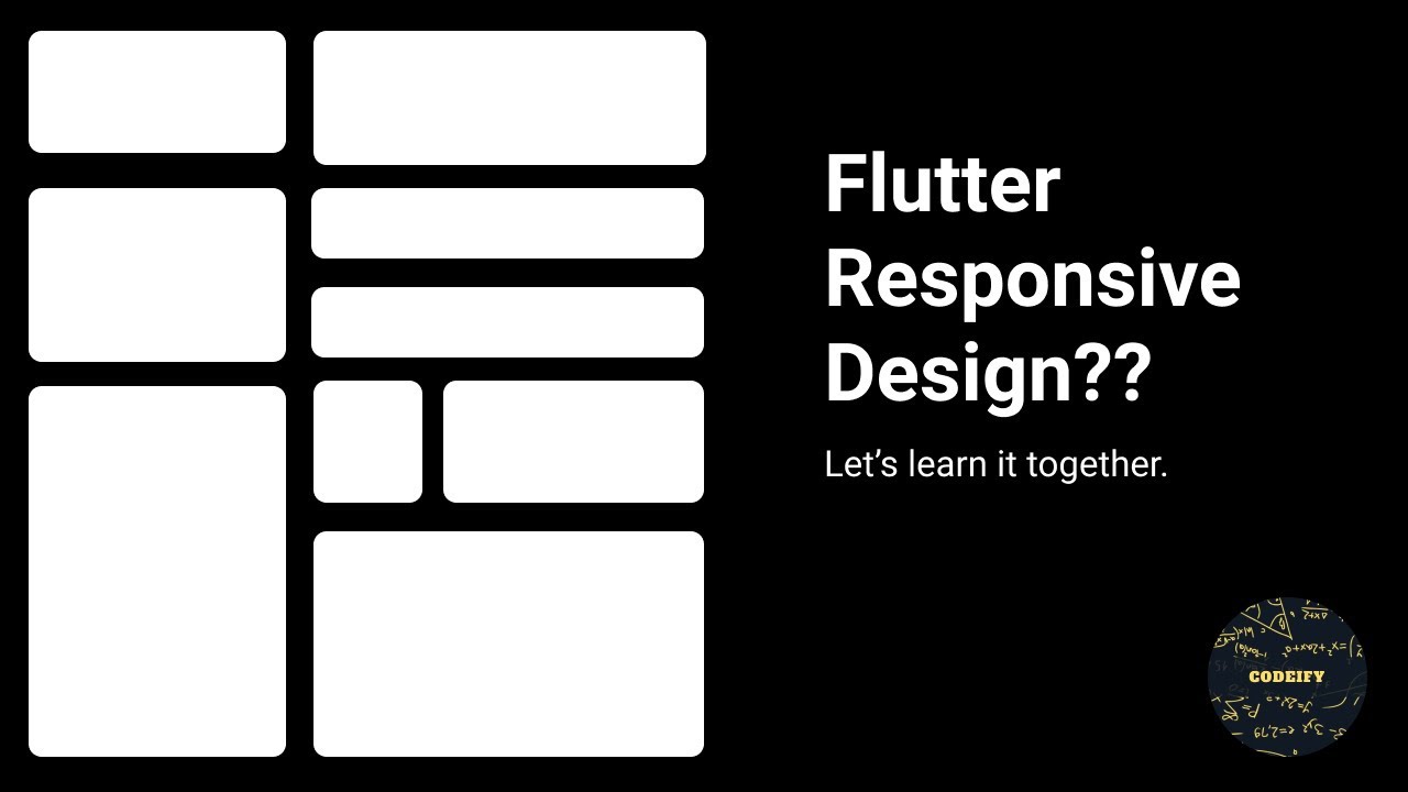 Learning Flutter Responsive Design Youtube