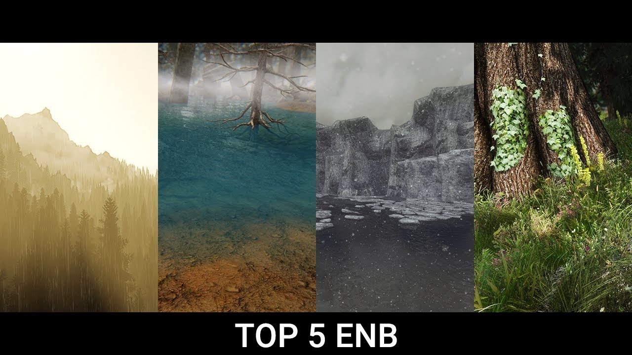 Skyrim Top 5 Best Enb Of All Times 2020 Ultra Modded Graphics Youtube