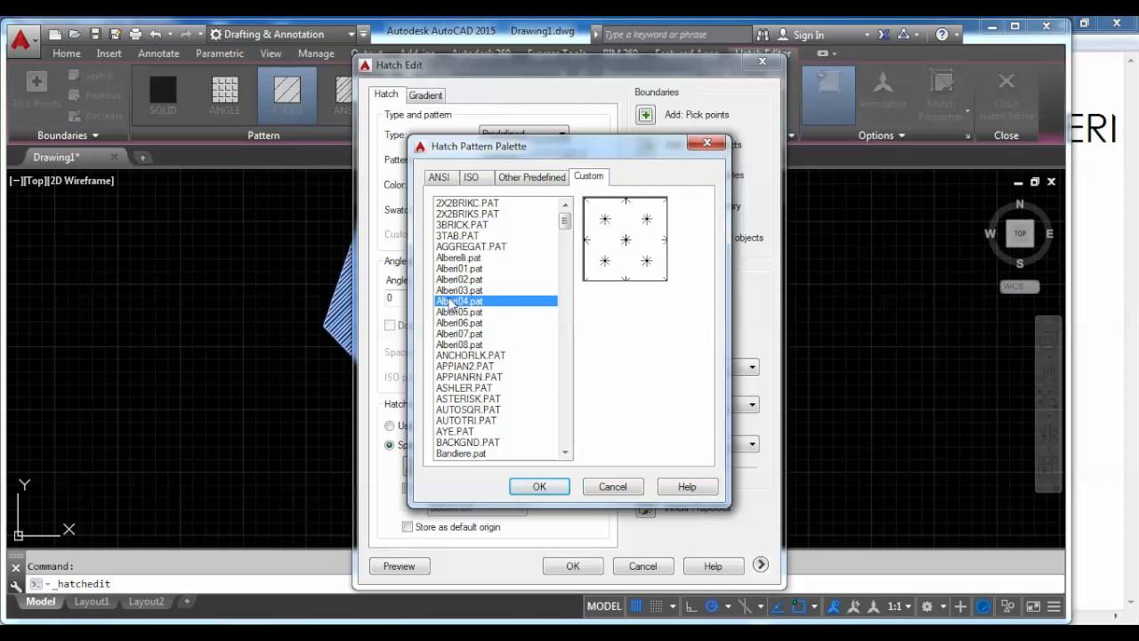 Add Custom Hatch Pattern Autocad Olxdiamond