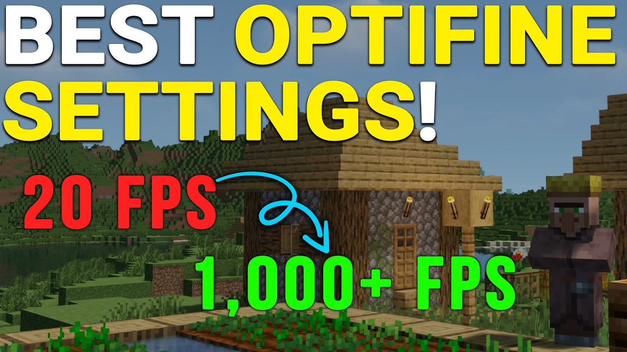The Best Optifine Settings For Minecraft 1 19 3 Youtube