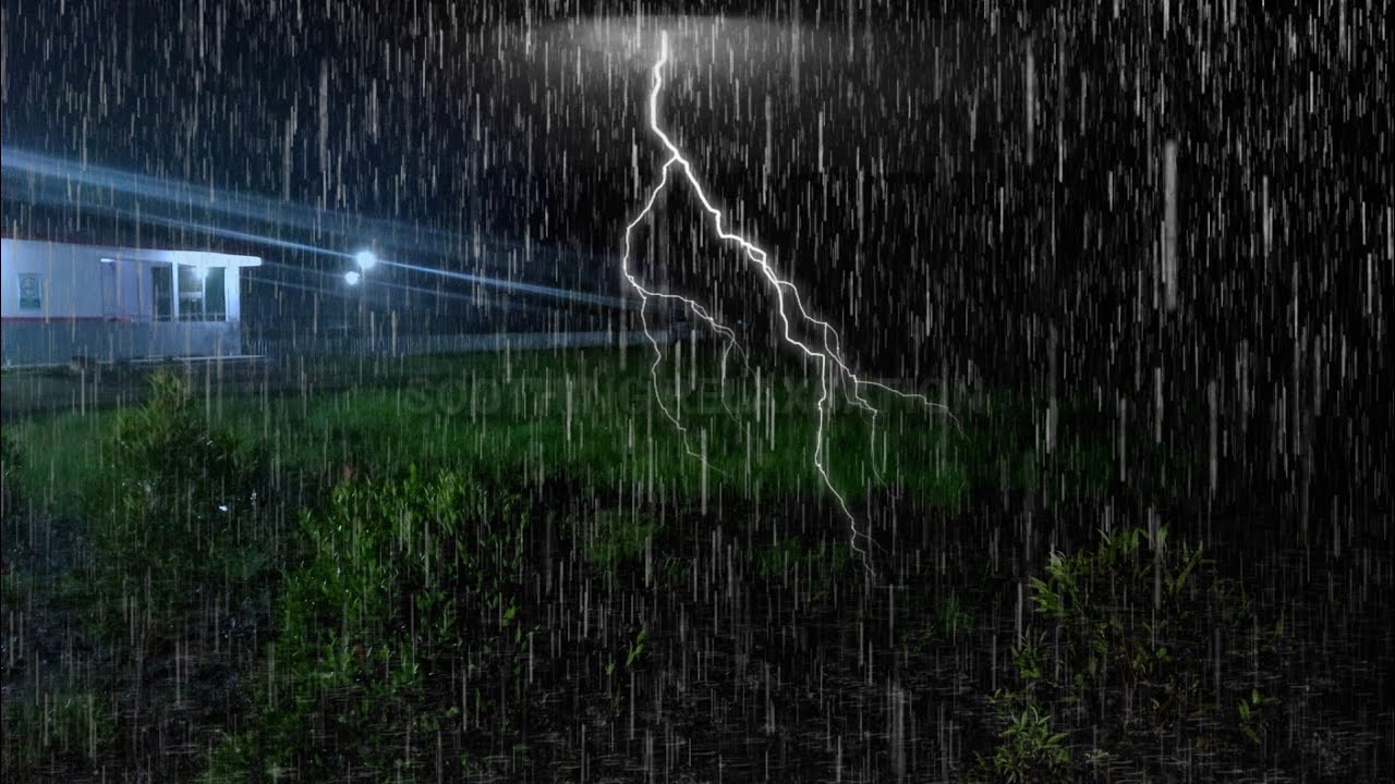 рџ Fall Asleep Fast In 2 Minutes With Torrential Rain On Tin Roof
