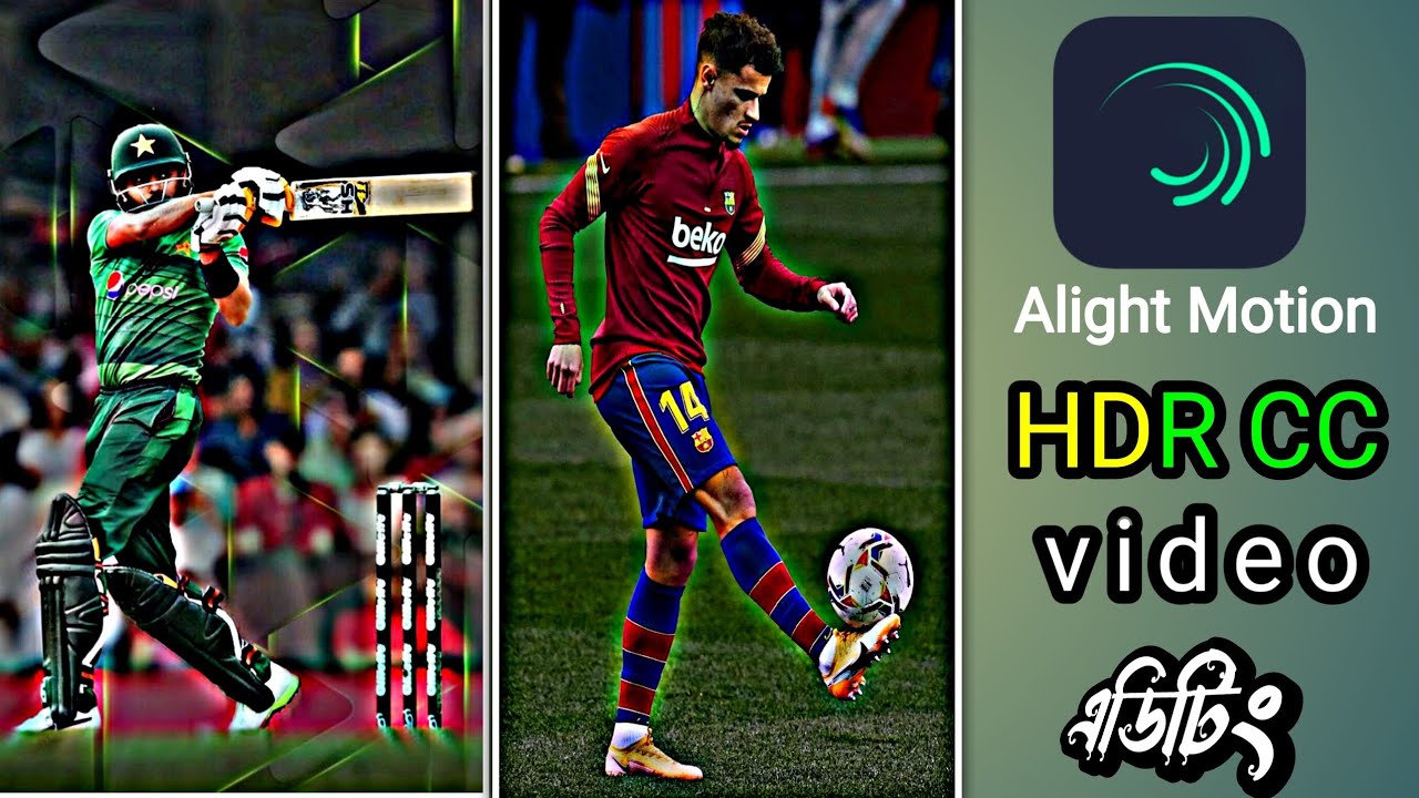 Alight Motion Hdr Cc Effectёяшн Apply To Cricket Video Aur Football Video
