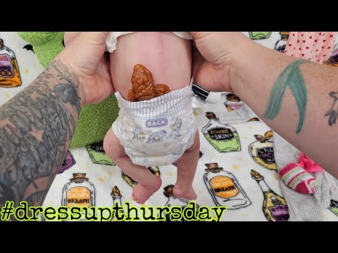 Huge Diaper Blowout Poop Explosion For Silicone Baby Doll