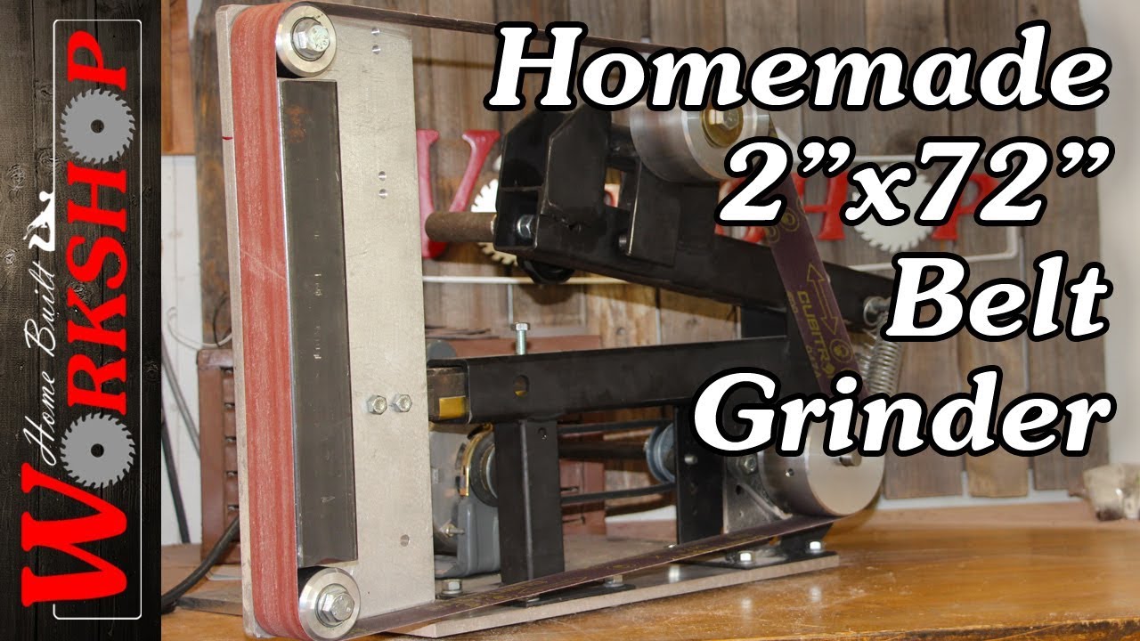 How To Build A 2x72 Belt Grinder Youtube
