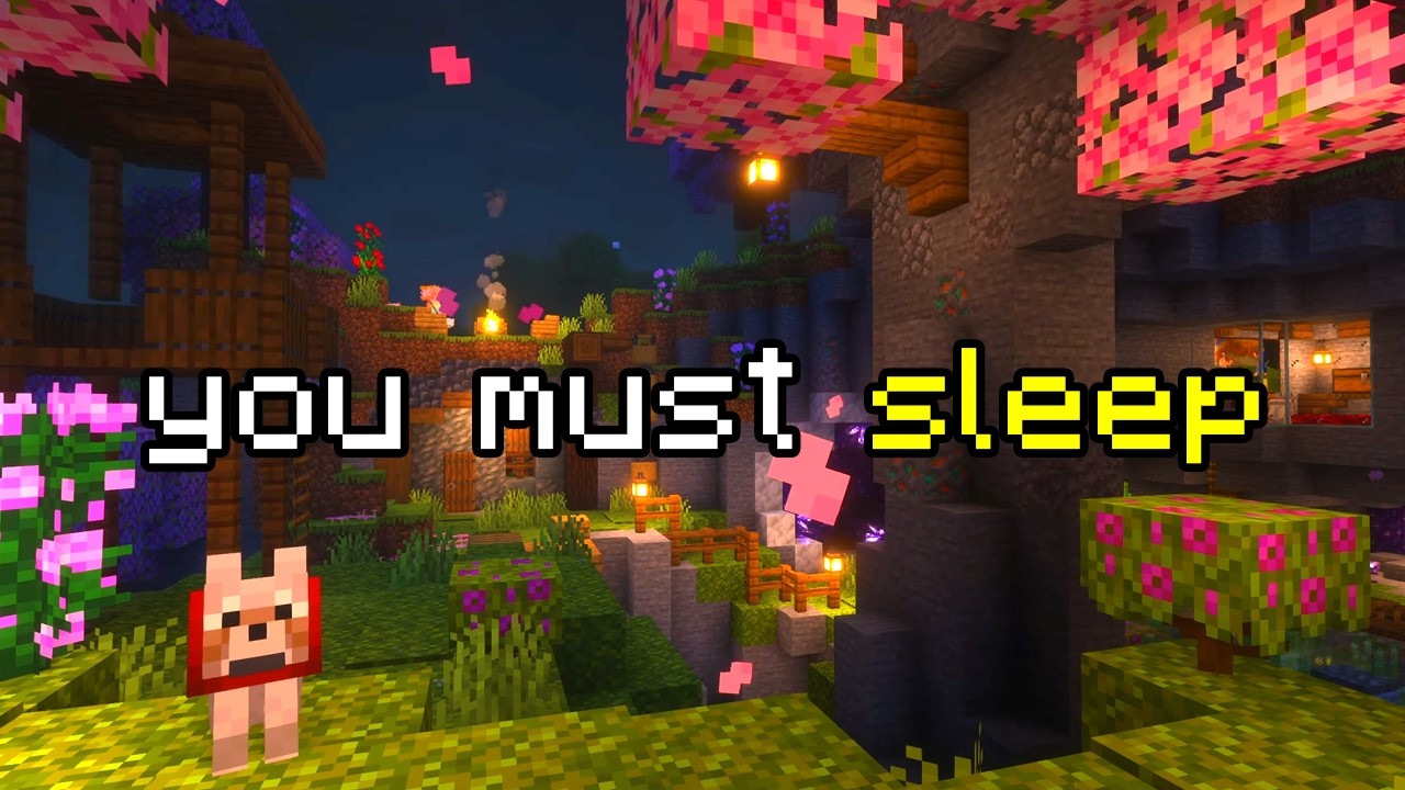 No More Overthinking Anymore Minecraft Ambience Youtube