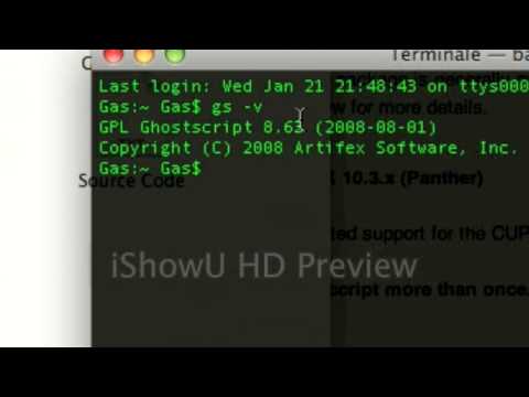 Ghostscript Youtube