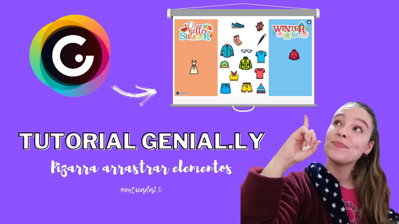 Genially Tutorial Pizarra Interactiva Arrastra Elementos Súper