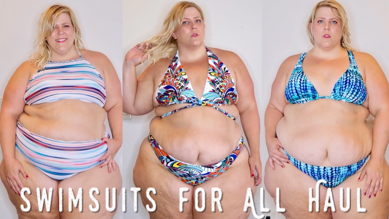 Swimsuits For All Plus Size Bikini Haul Try On Youtube