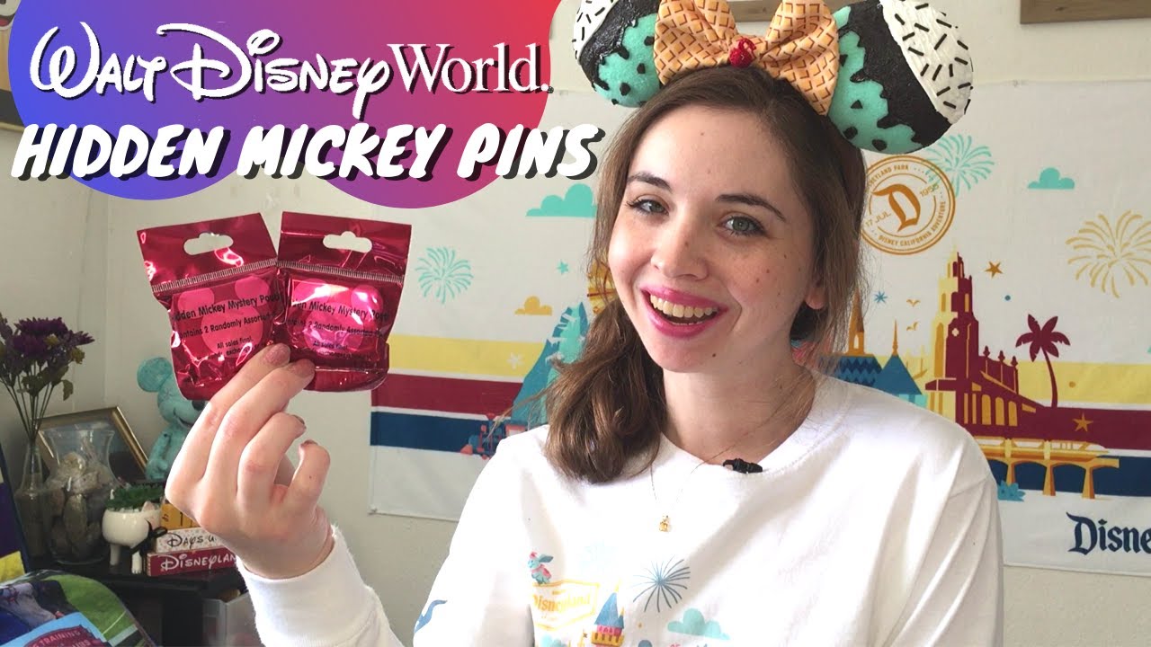 Opening Walt Disney World Hidden Mickey Mystery Pins 2019 Wave C