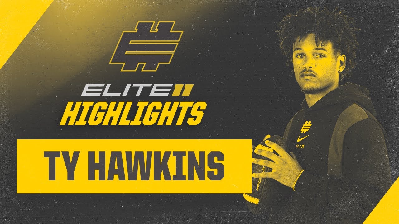 Elite 11 2024 Full Highlights Smu Commit Ty Hawkins Youtube