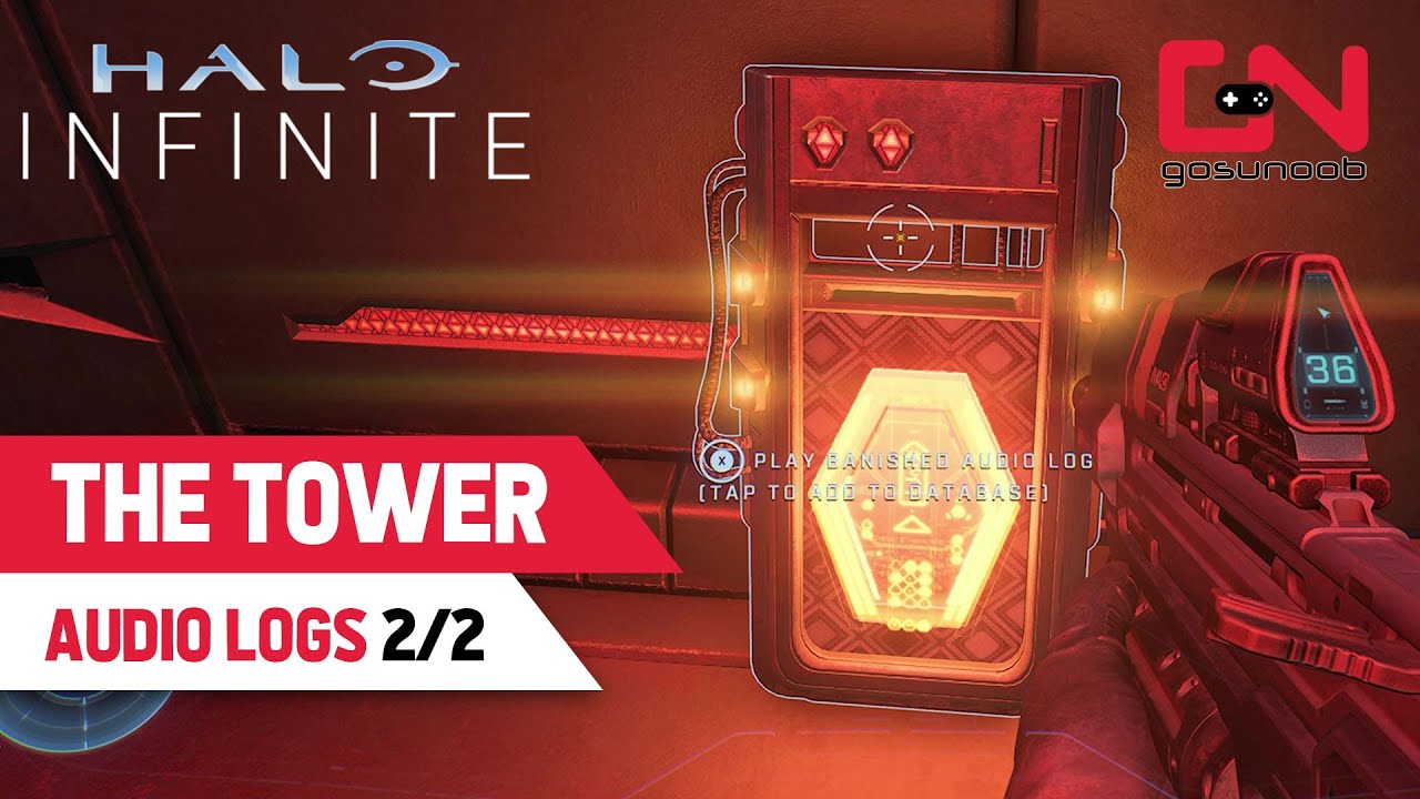 The Tower Audio Log Locations Halo Infinite Youtube