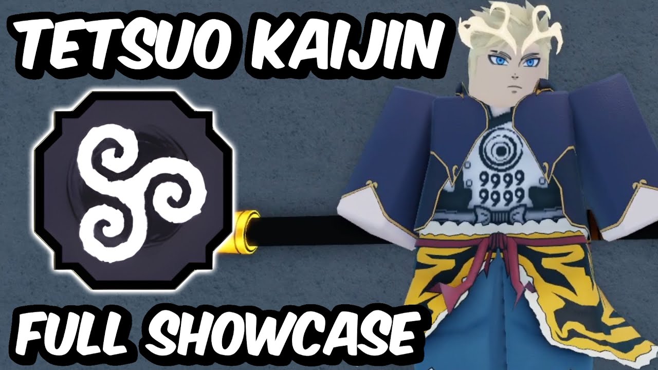 New Tetsuo Kaijin Bloodline Full Showcase Shindo Life Tetsuo Kaijin