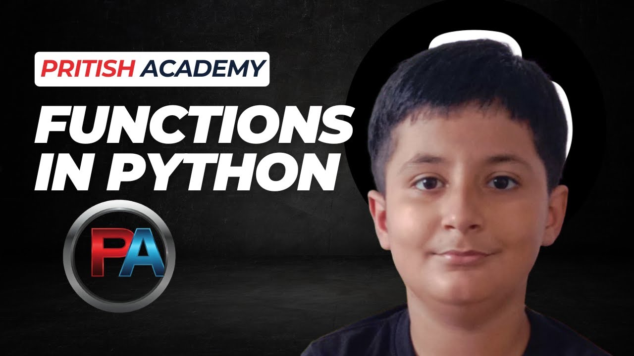 Function In Python Youtube