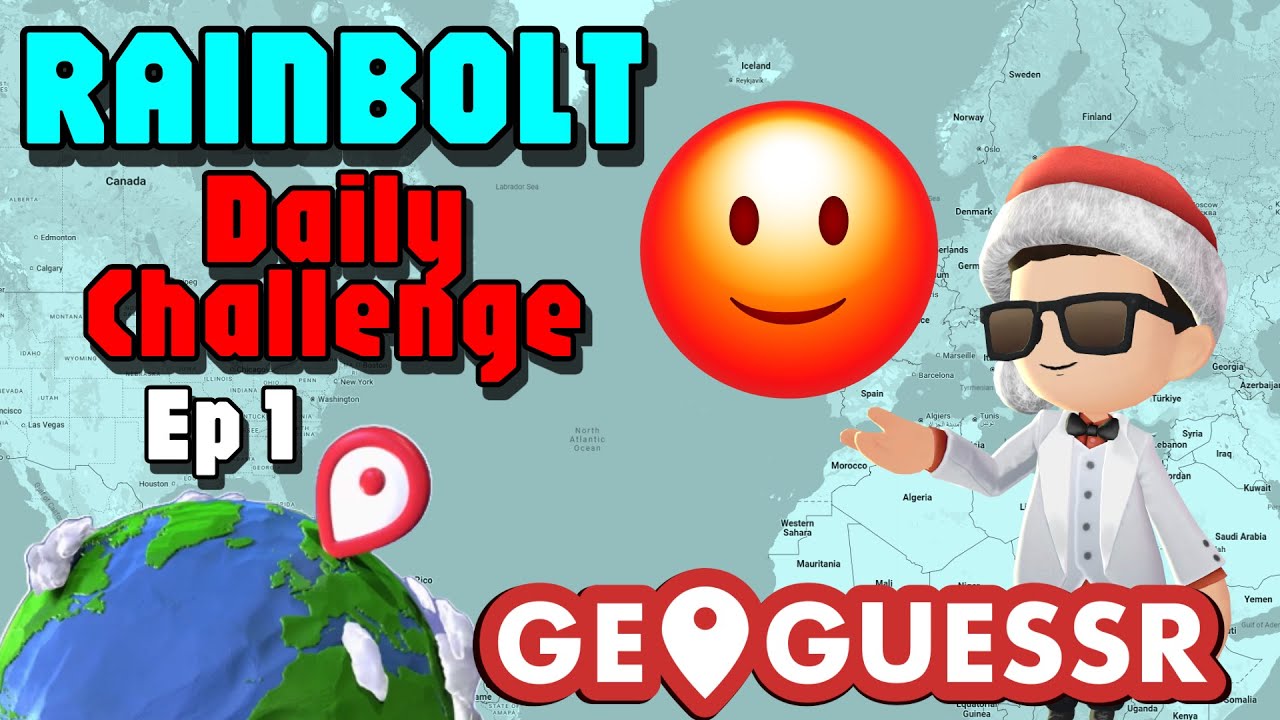 Average Geoguessr Player Plays Rainbolt Daily Challenge Ep 1 Youtube