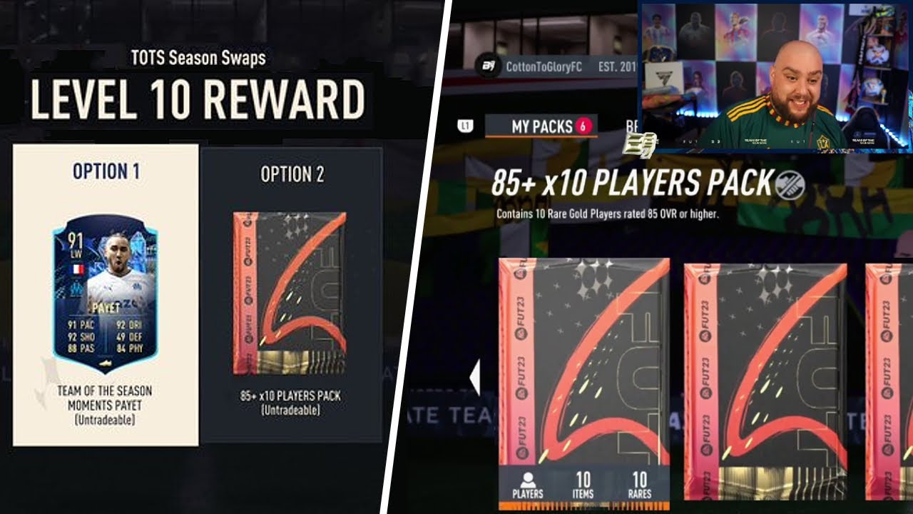 Bateson87 Opens Level 10 85 X10 Tots Pack Youtube