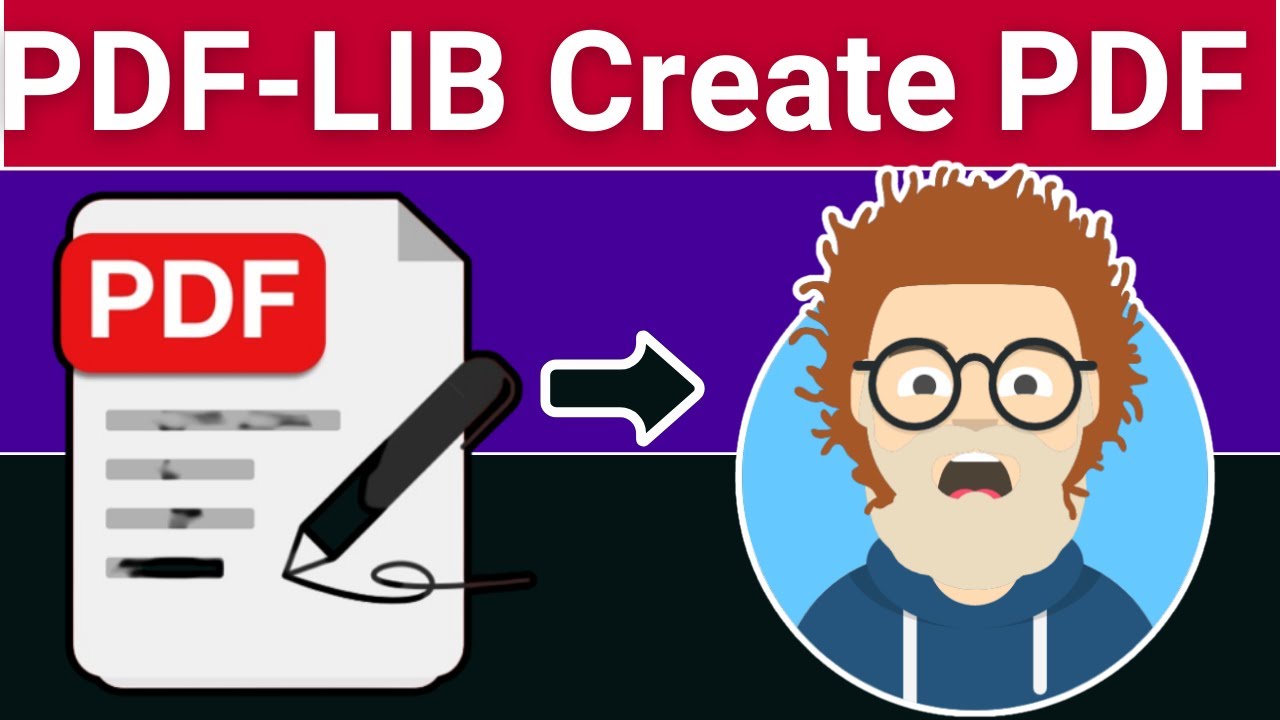 Javascript Pdf Lib Tutorial To Create Pdf Document Using Iframe