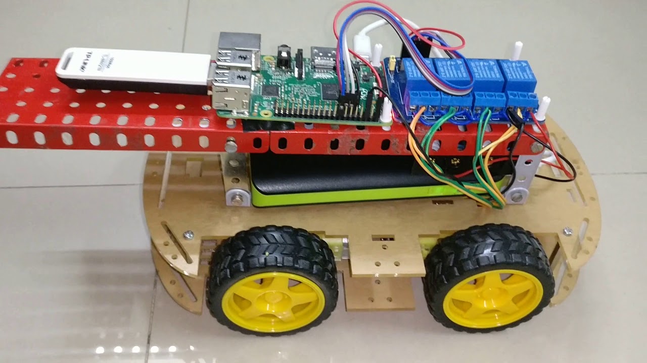 Build A Low Cost Raspberry Pi Robot With Python Youtube