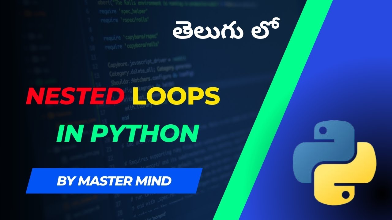 Nested Loops In Python 42 Youtube