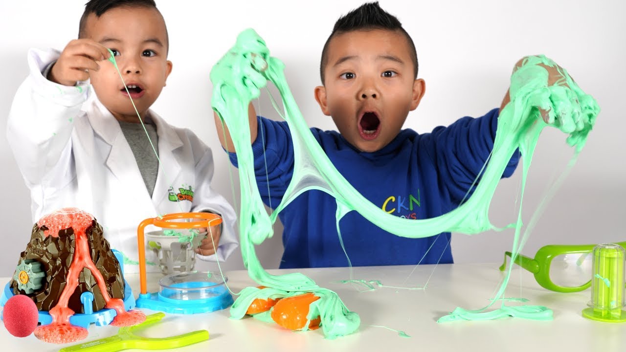 Crazy Kids Experiment Beaker Creatures Slime Lab Ckn Youtube