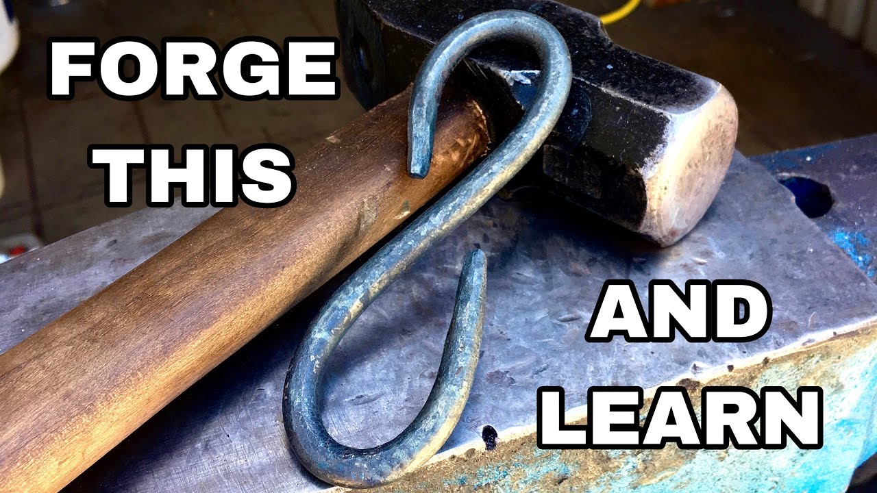 Learn Bending With This Simple Beginner S Blacksmithing Project