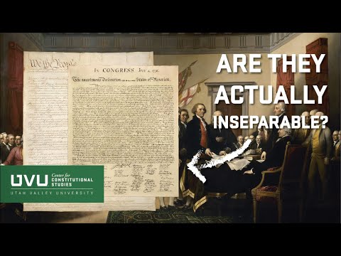 Are The Declaration And Constitution Actually Inseparable Youtube