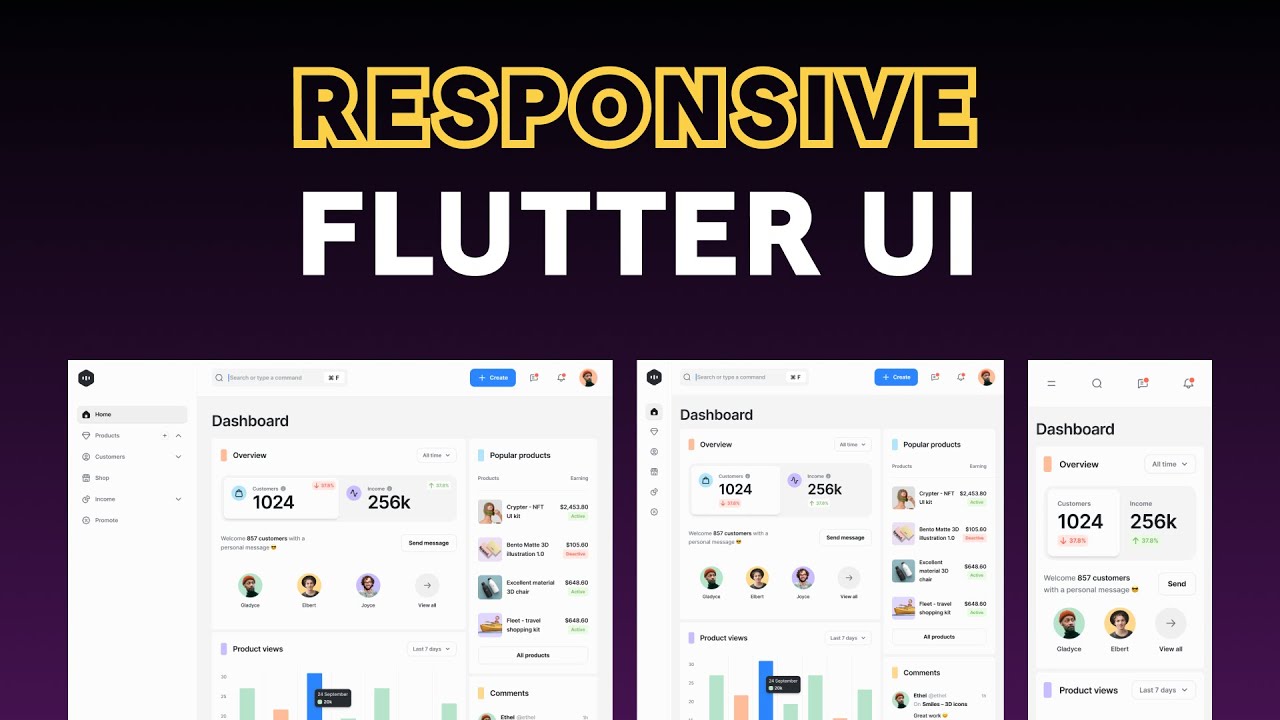 Flutter Responsive Ui Youtube