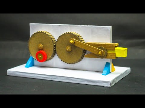 Simple Machine Working Model Youtube