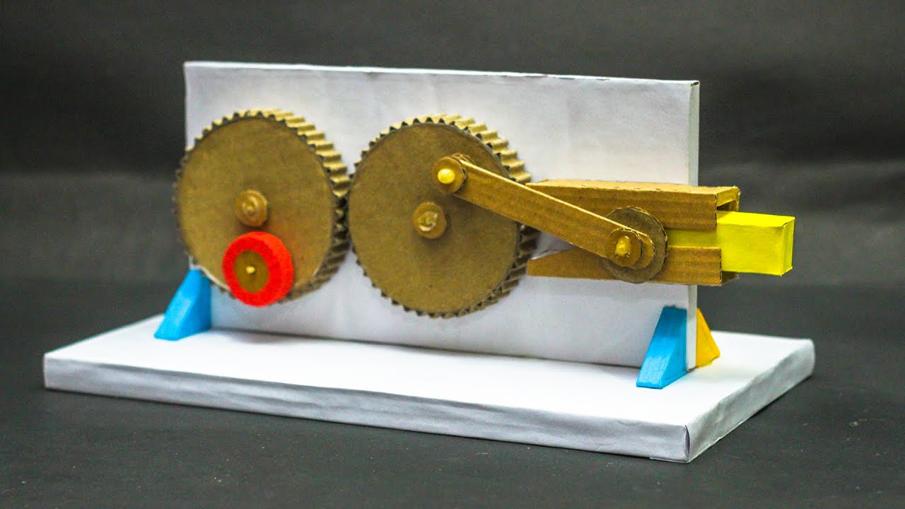 Simple Machine Working Model Youtube